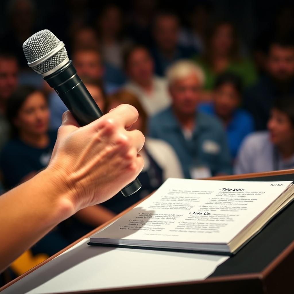 How to Write a Speech That Inspires Action